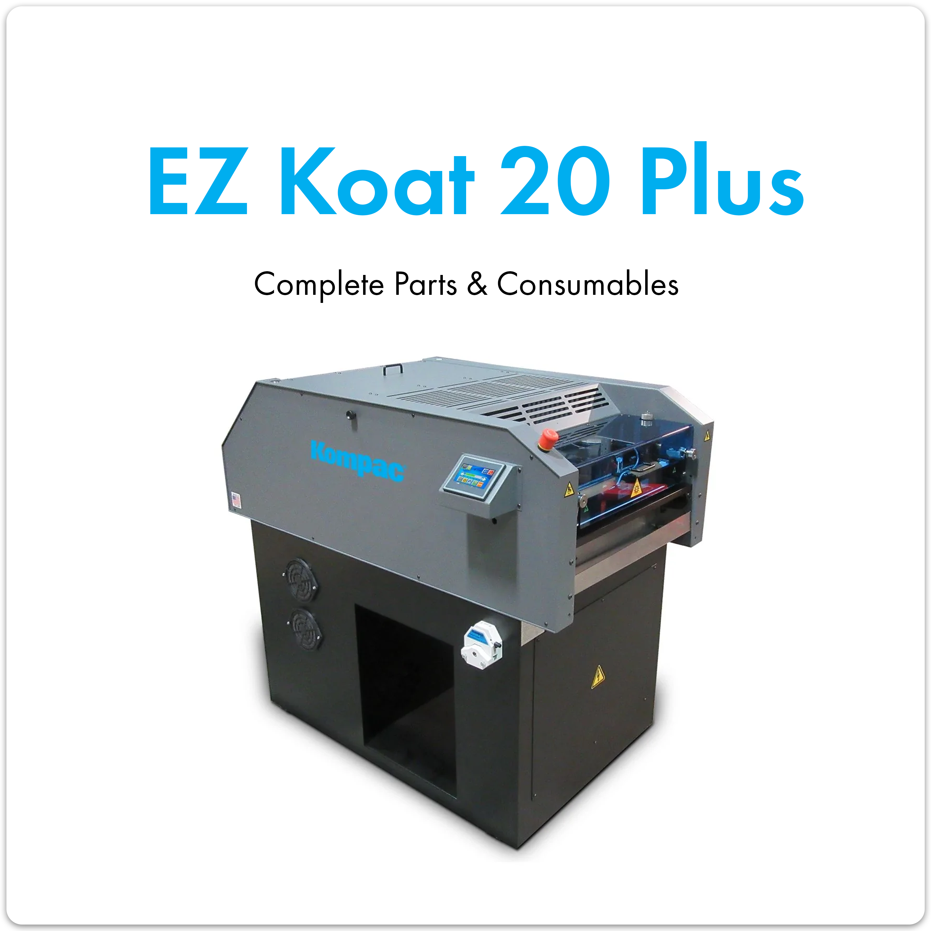 EZ Koat 20 Plus Parts & Consumables – Kompac